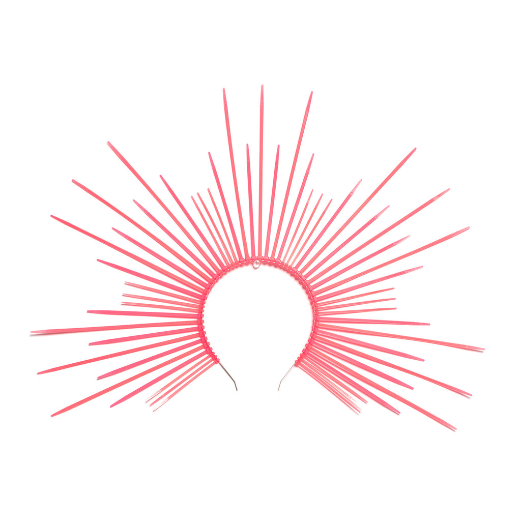 Apatico - Neon UV Katrina Halo Headpiece - Zip Ties - Clubkids Rave